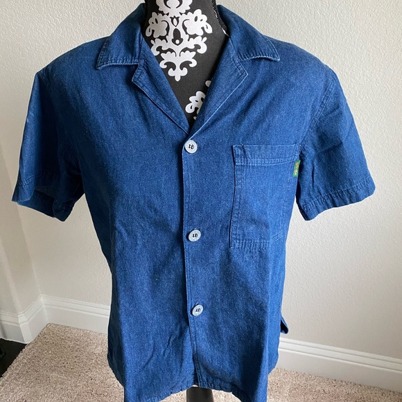 Tops | Vintage Gene Ewing Denim Shirt | Poshmark